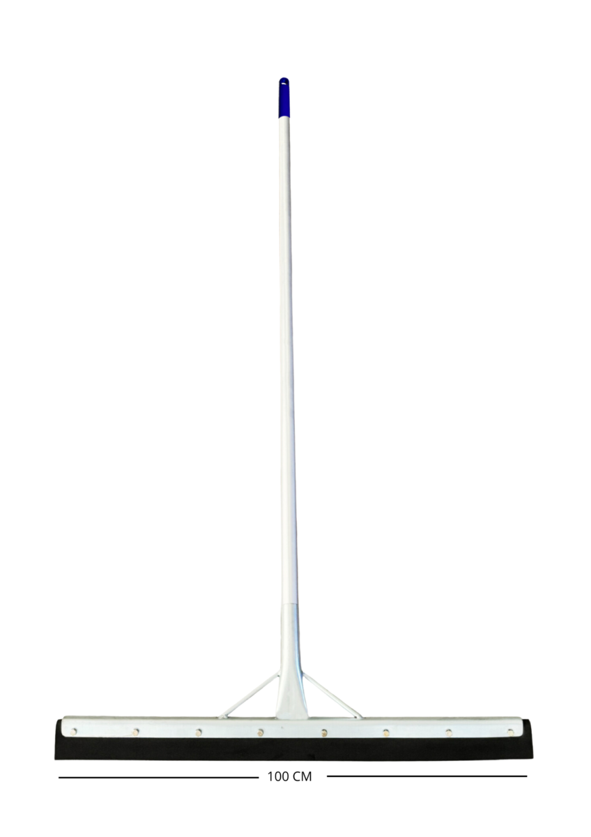 JALADOR DE AGUA DOBLE GOMA C/MANGO DE ALUMINIO Y BASE ACERO ZINCADO DE ...